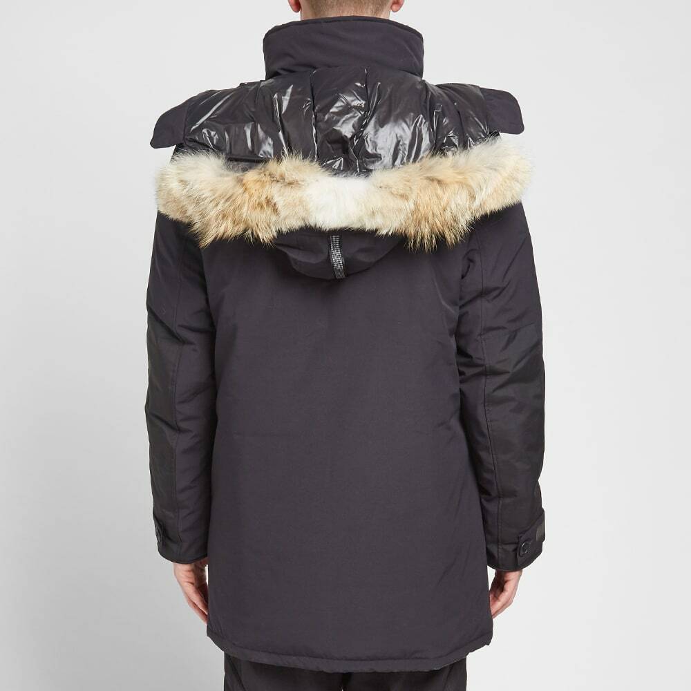 Canada Goose Men's Black Label Sherridon Parka Jacket in Navy Canada Goose