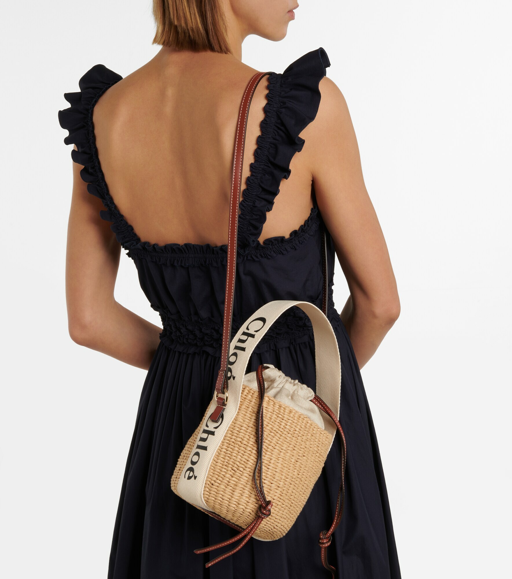 Chloe - x Mifuko Woody Small basket tote Chloe