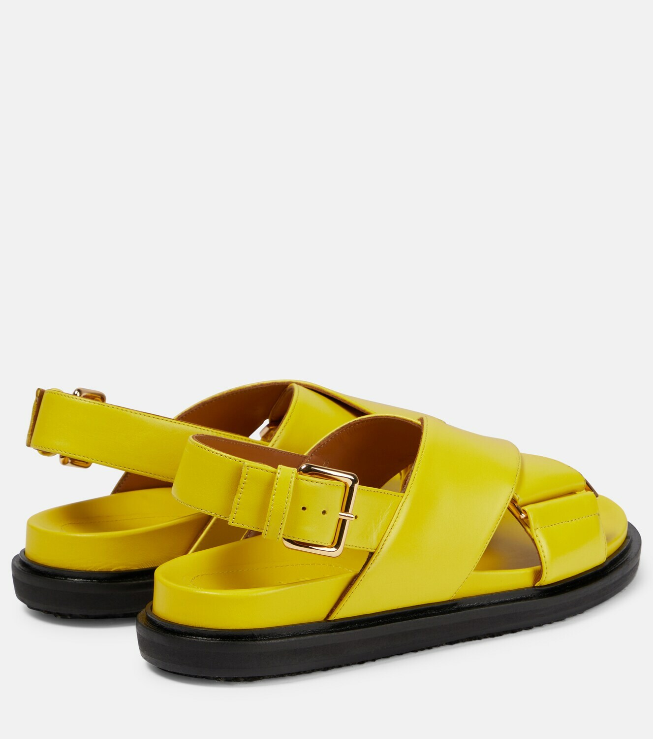 Marni - Fussbett leather sandals Marni