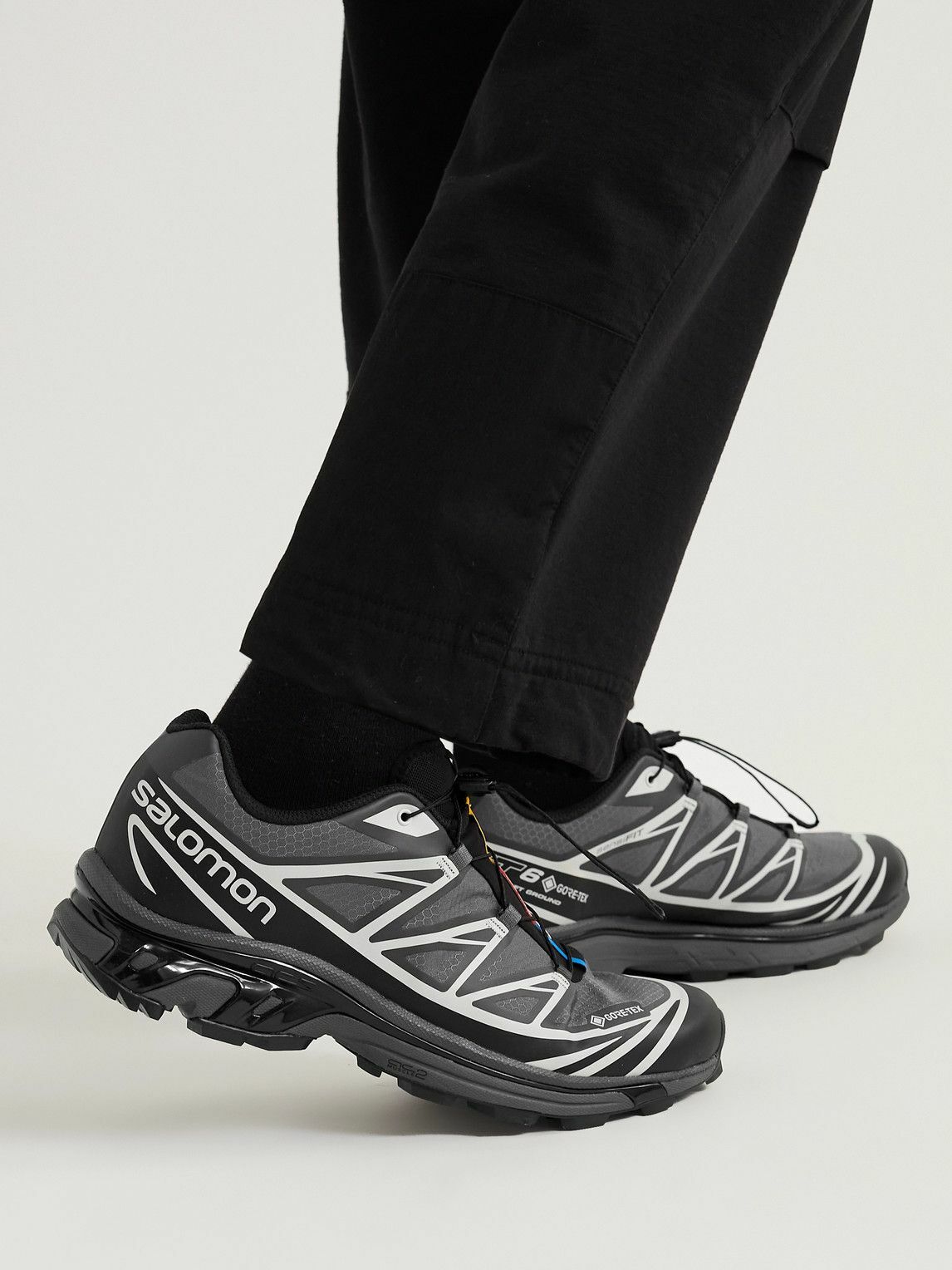 Salomon - XT-6 GTX GORE-TEX™ Running Sneakers - Black Salomon
