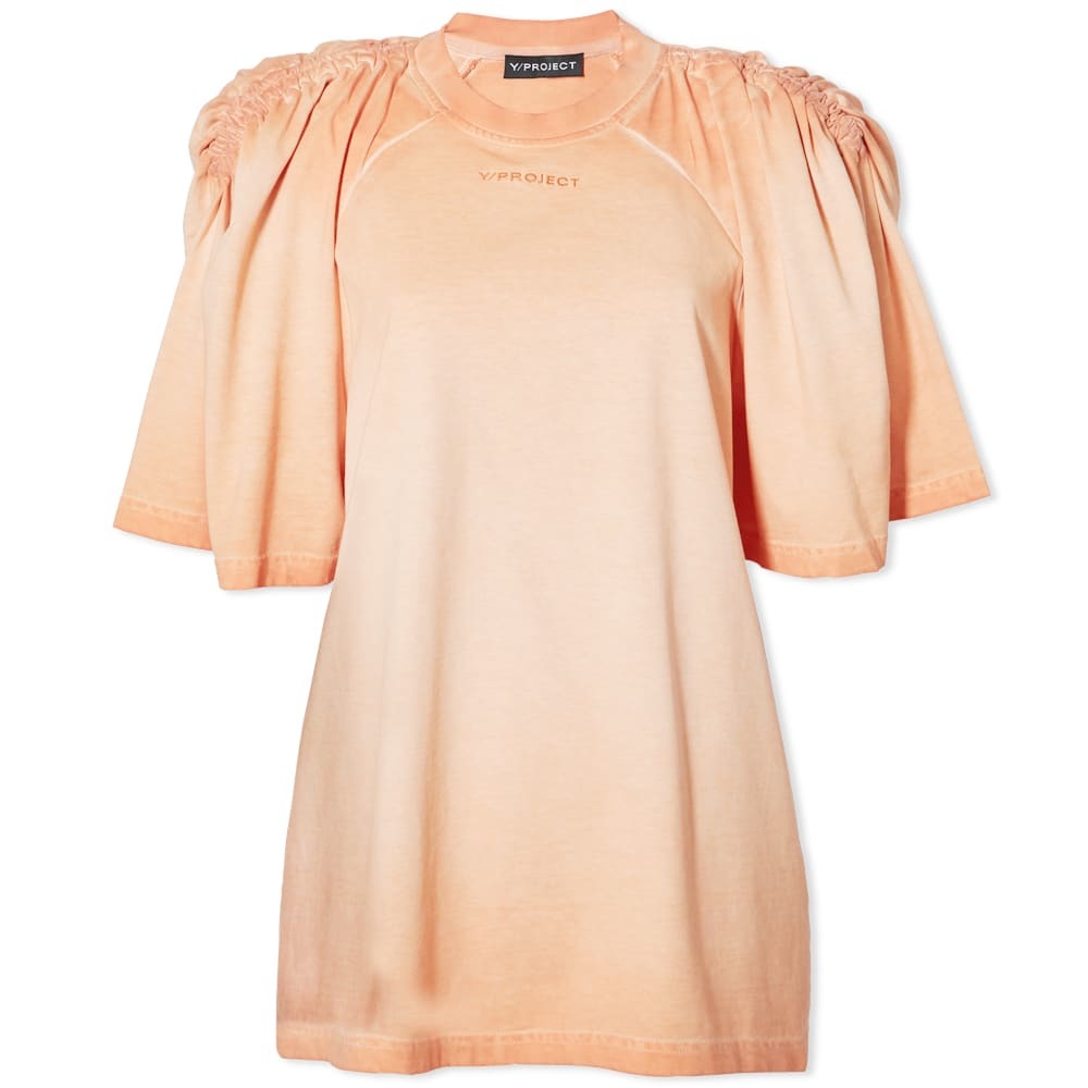 Y/Project Ruched Shoulder Tee Y/Project