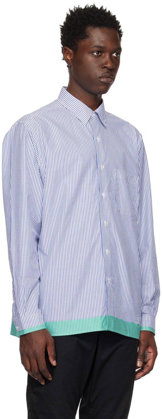Uniform Experiment Blue Stripe Shirt Uniform Experiment