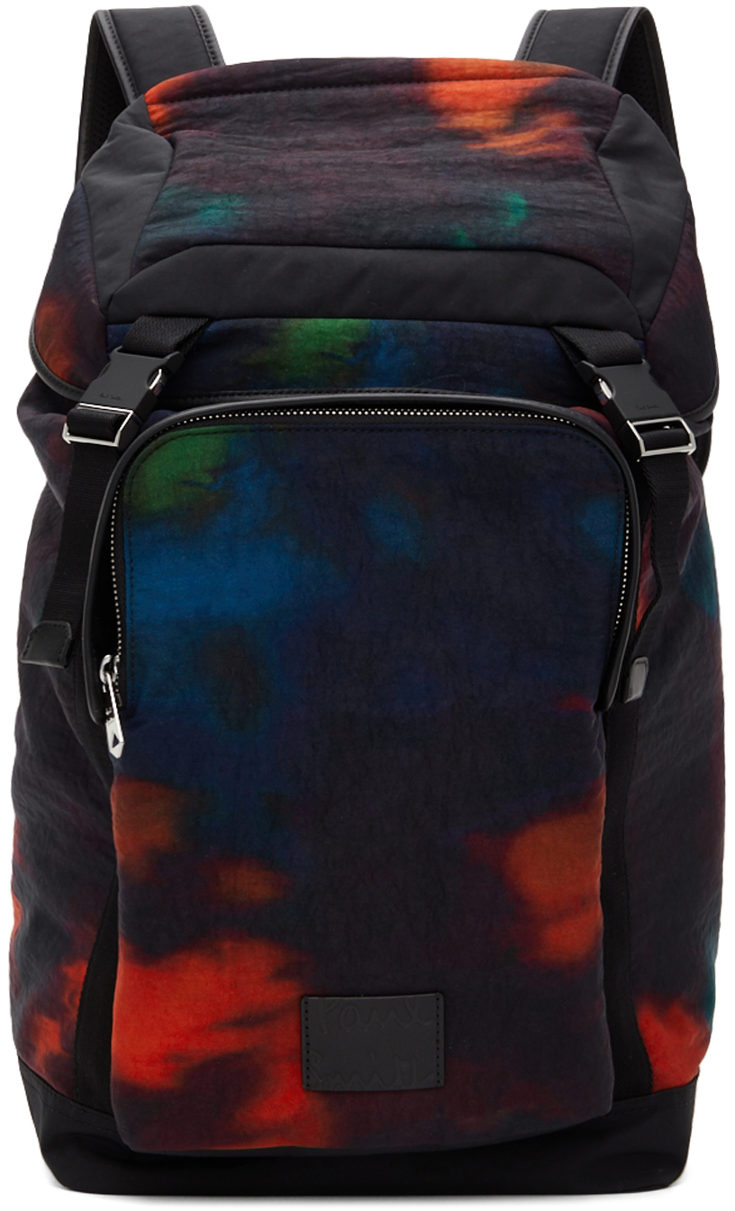 Paul Smith Multicolor Ink Spill Backpack Paul Smith