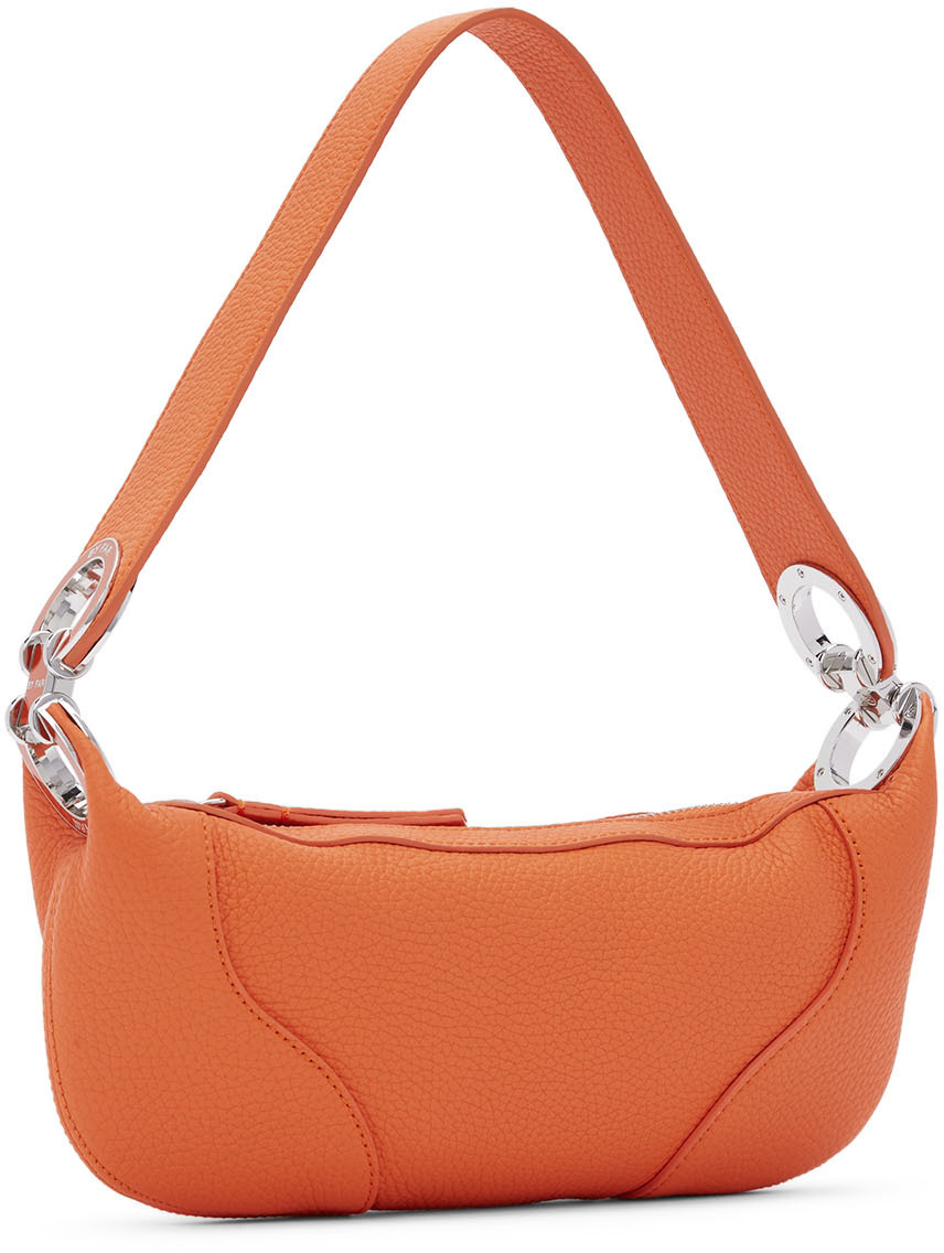 BY FAR Orange Mini Amira Shoulder Bag By Far