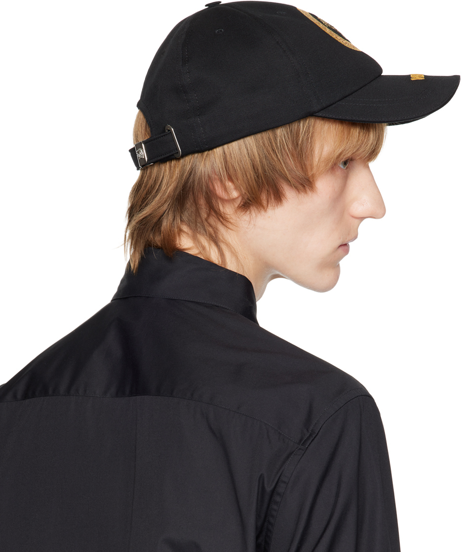 Versace Black Medusa Cap Versace