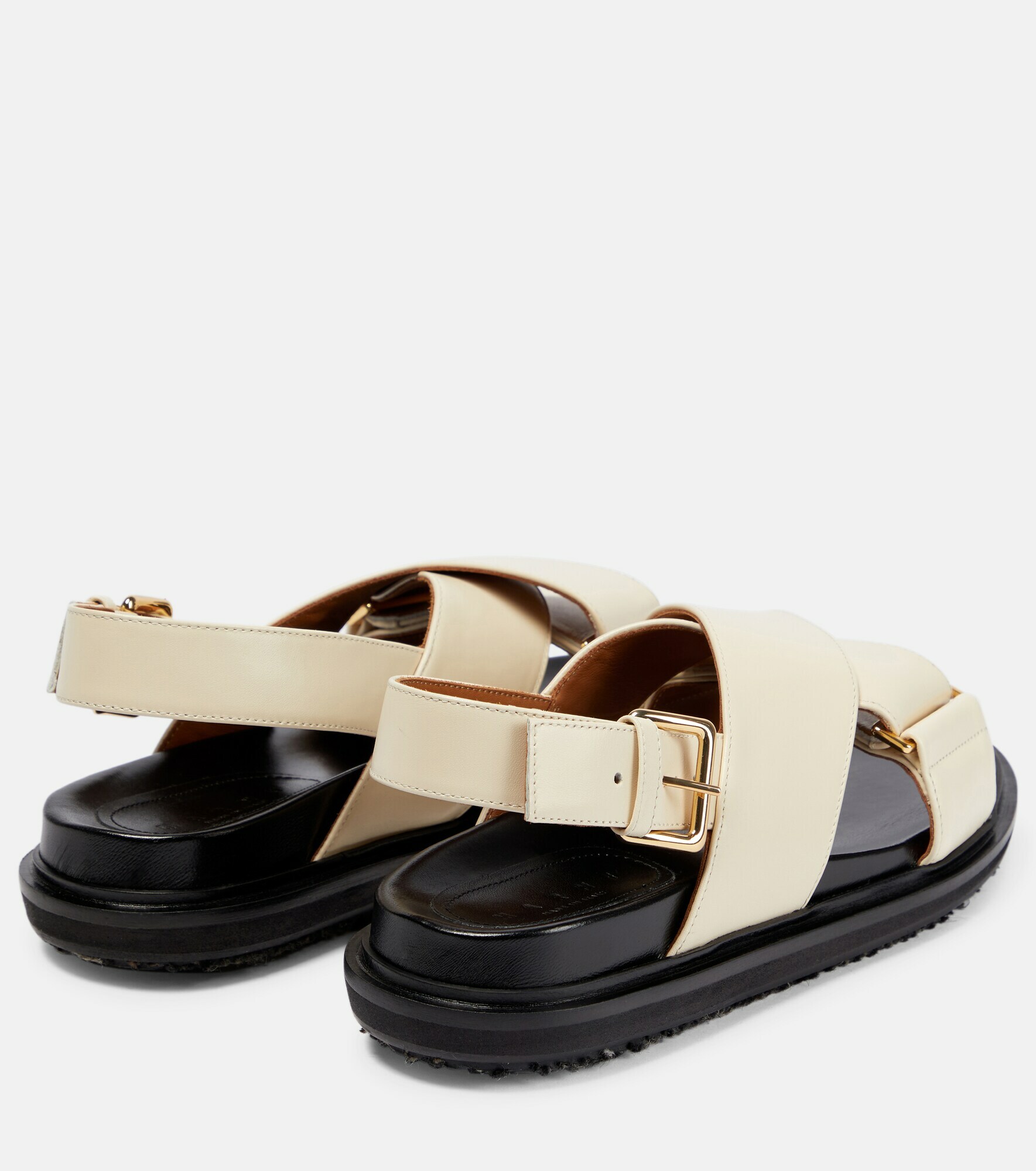 Marni - Fussbett leather sandals Marni