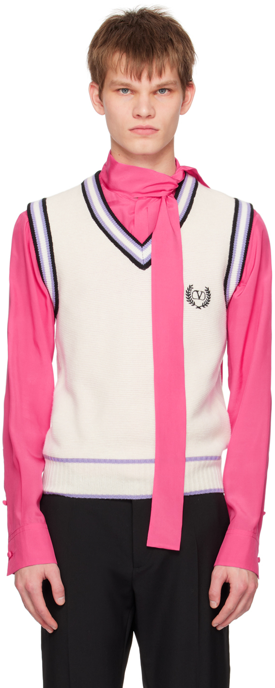 Valentino Off-White VLogo Vest Valentino