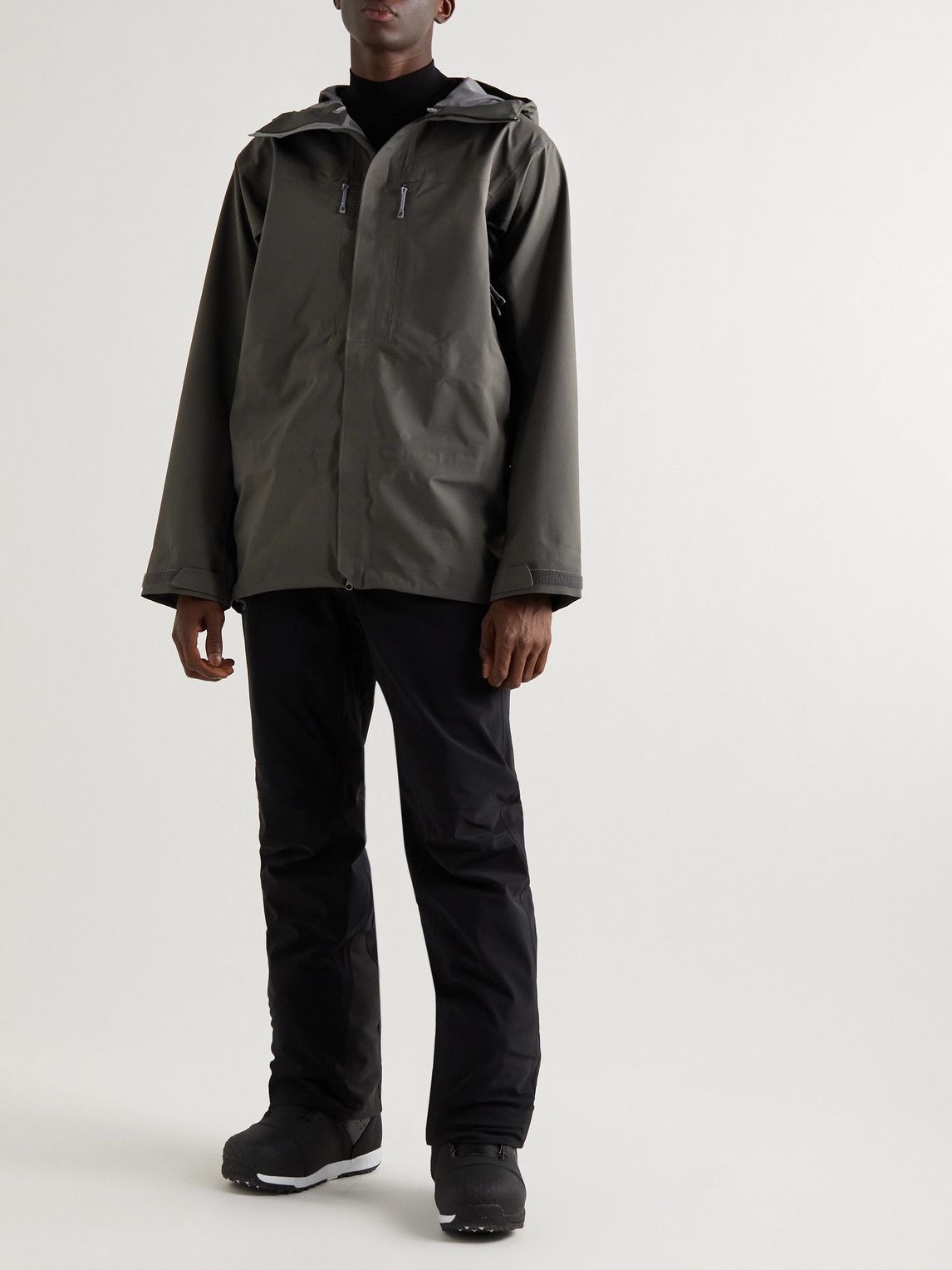 Houdini - RollerCoaster Hooded Ski Jacket - Green Houdini