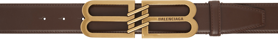 Balenciaga Brown BB Belt Balenciaga