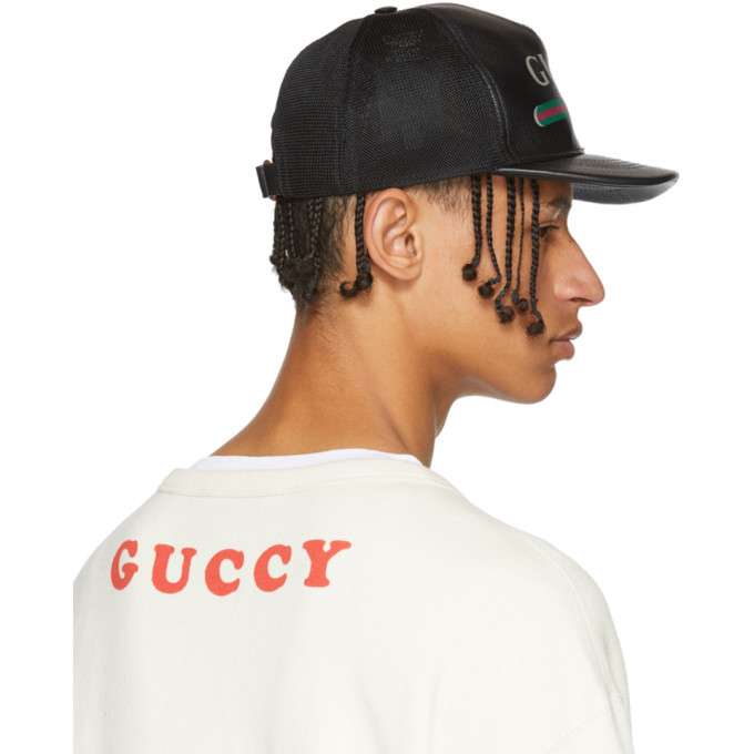 Gucci Black Logo Cap Gucci