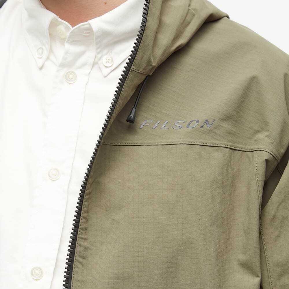 Filson Men's Swiftwater Rain Jacket in Service Green Filson