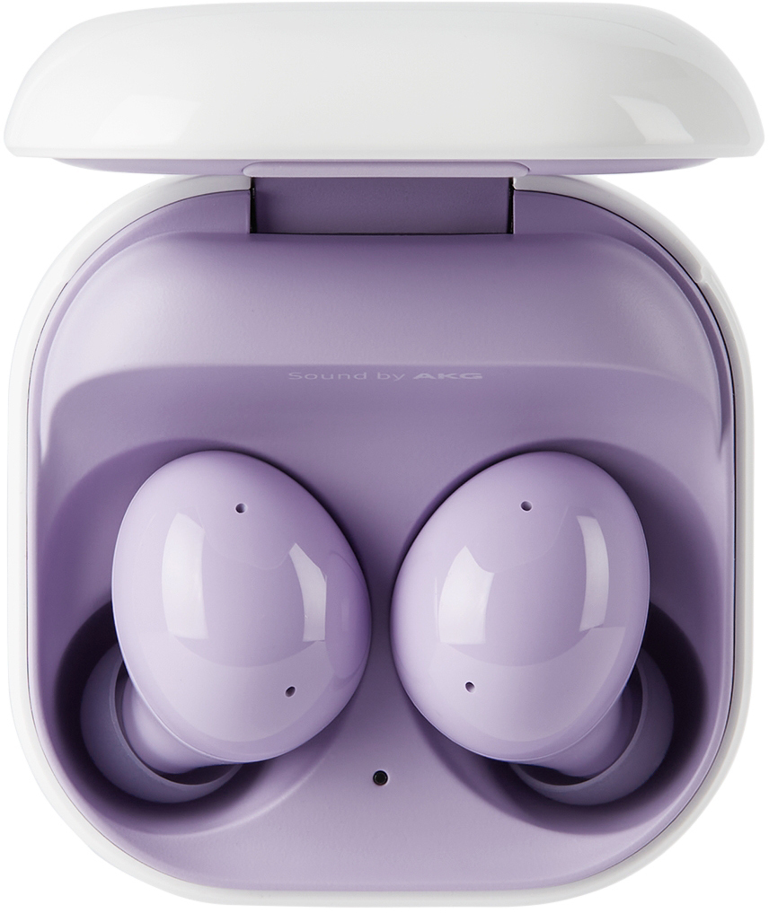 Samsung Purple Galaxy Buds2 Earphones samsung