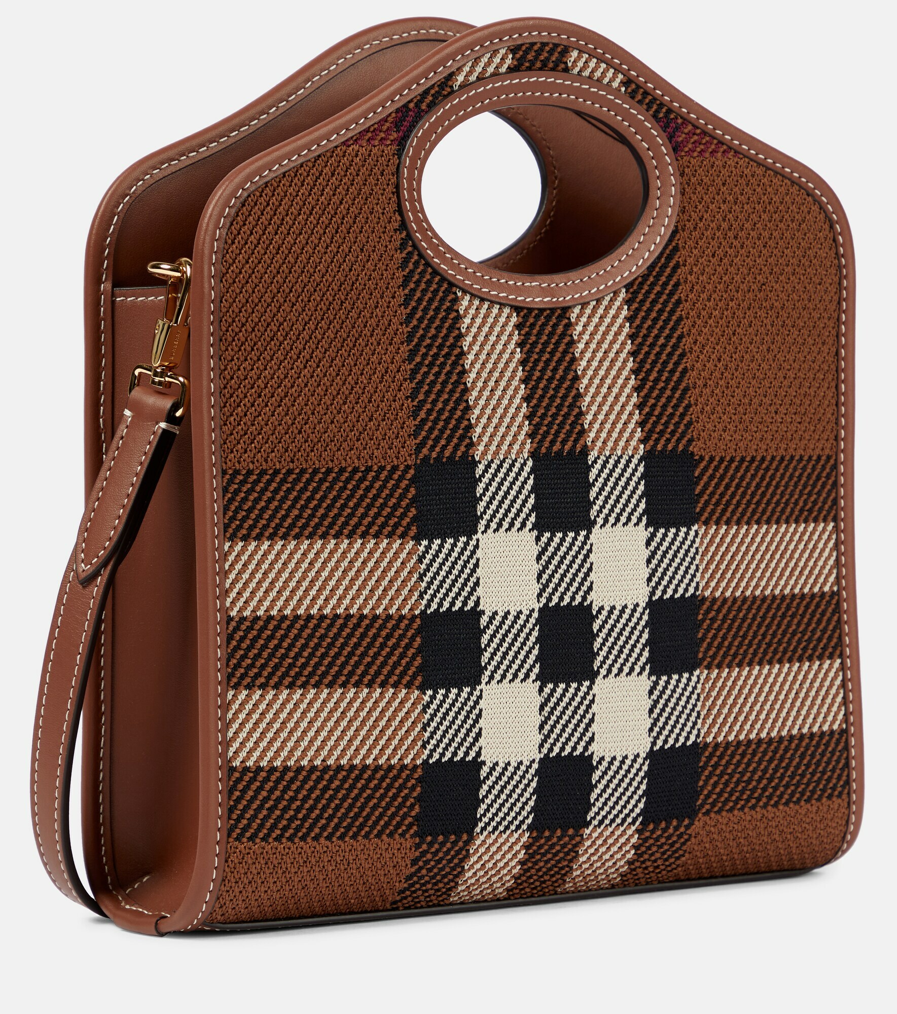 Burberry - Pocket Mini checked tote Burberry