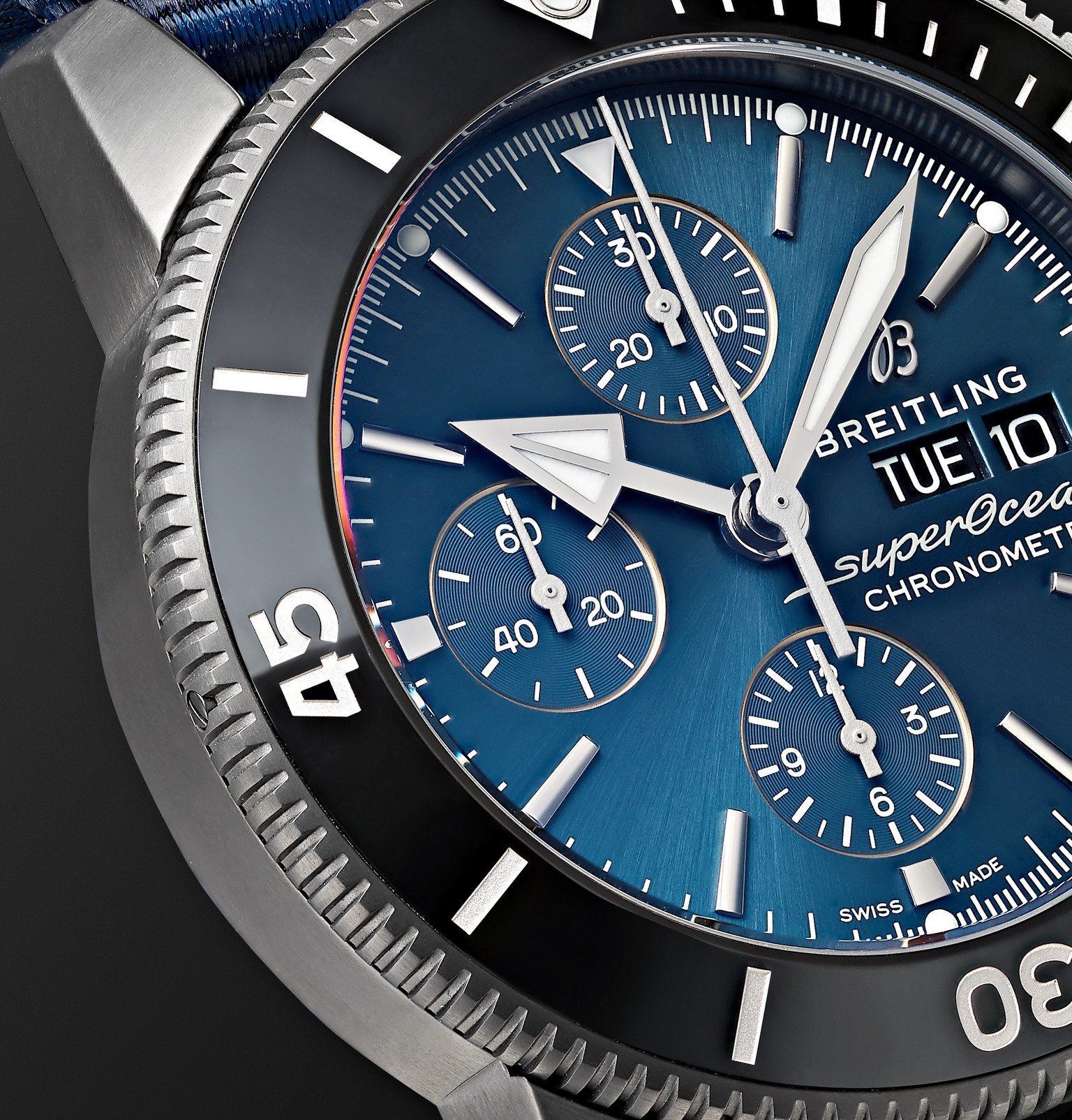 Breitling - Outerknown Superocean Heritage Chronometer 44mm DLC-Coated ...