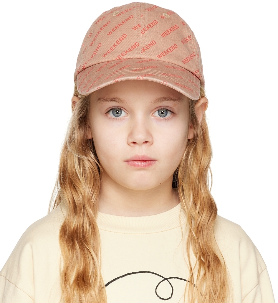 Weekend House Kids Kids Brown Logo Cap