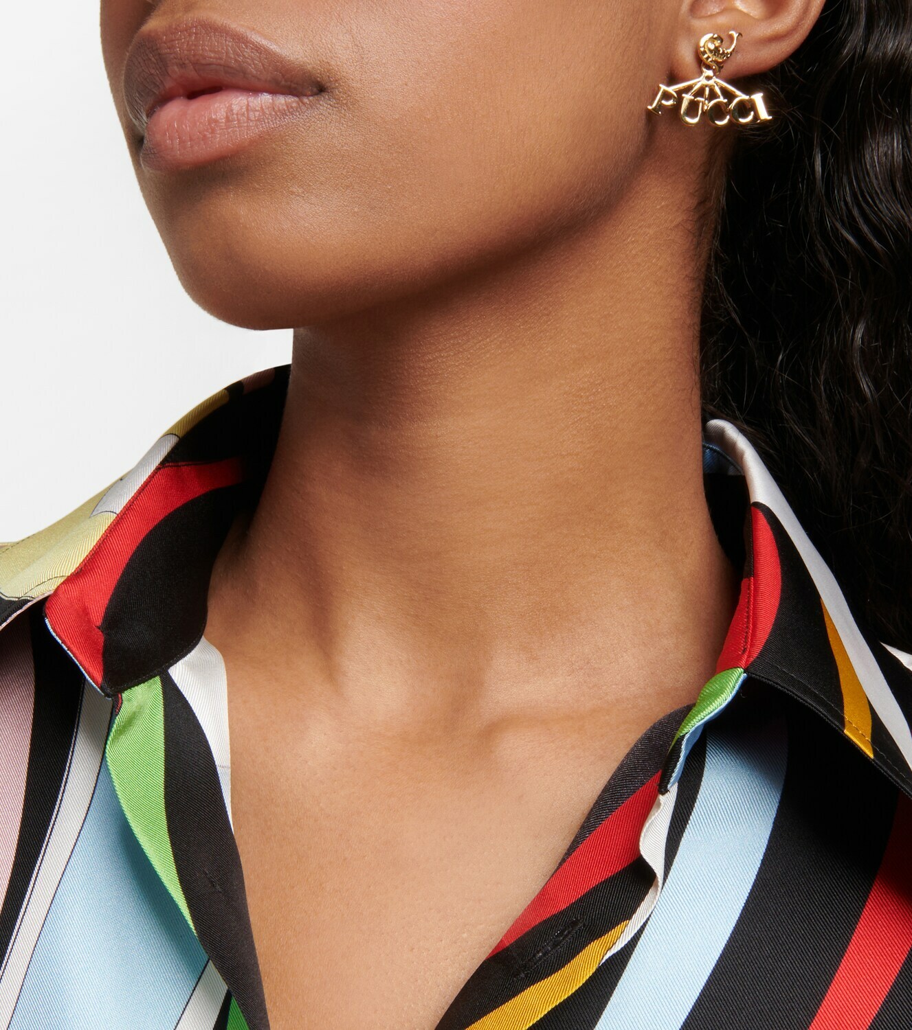 Pucci - Logo earrings Emilio Pucci