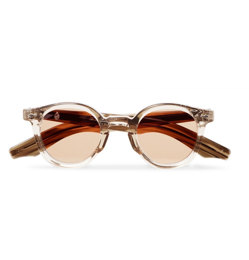 Jacques Marie Mage - Felix Round-Frame Acetate Sunglasses - Brown ...