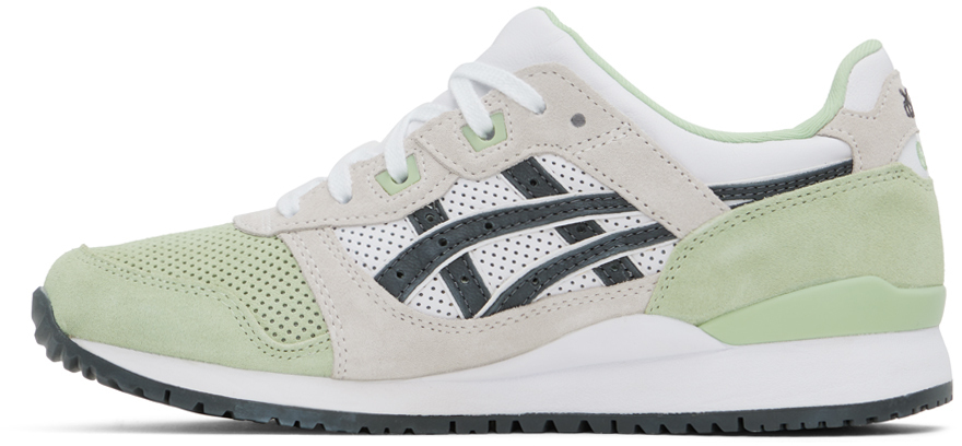 Asics Green & Off-White GEL-LYTE III OG Sneakers ASICS