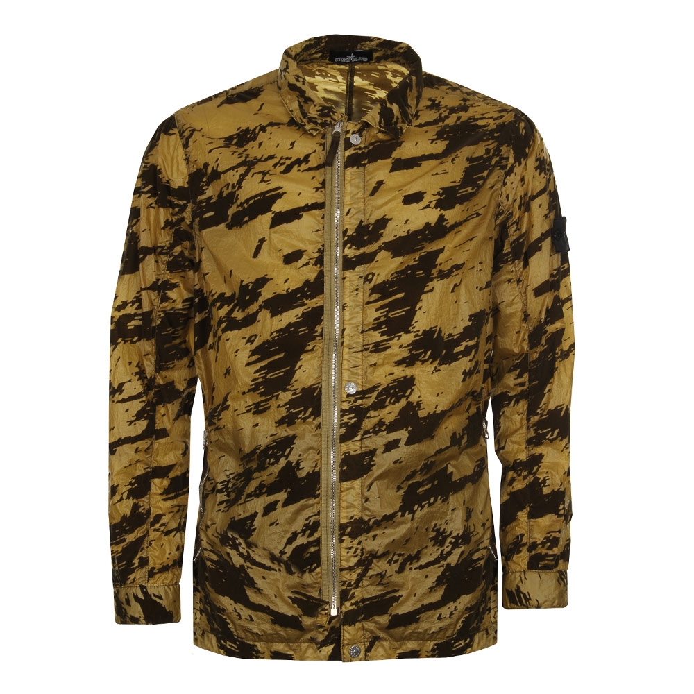 Lucid Flock Jacket - Khaki Stone Island