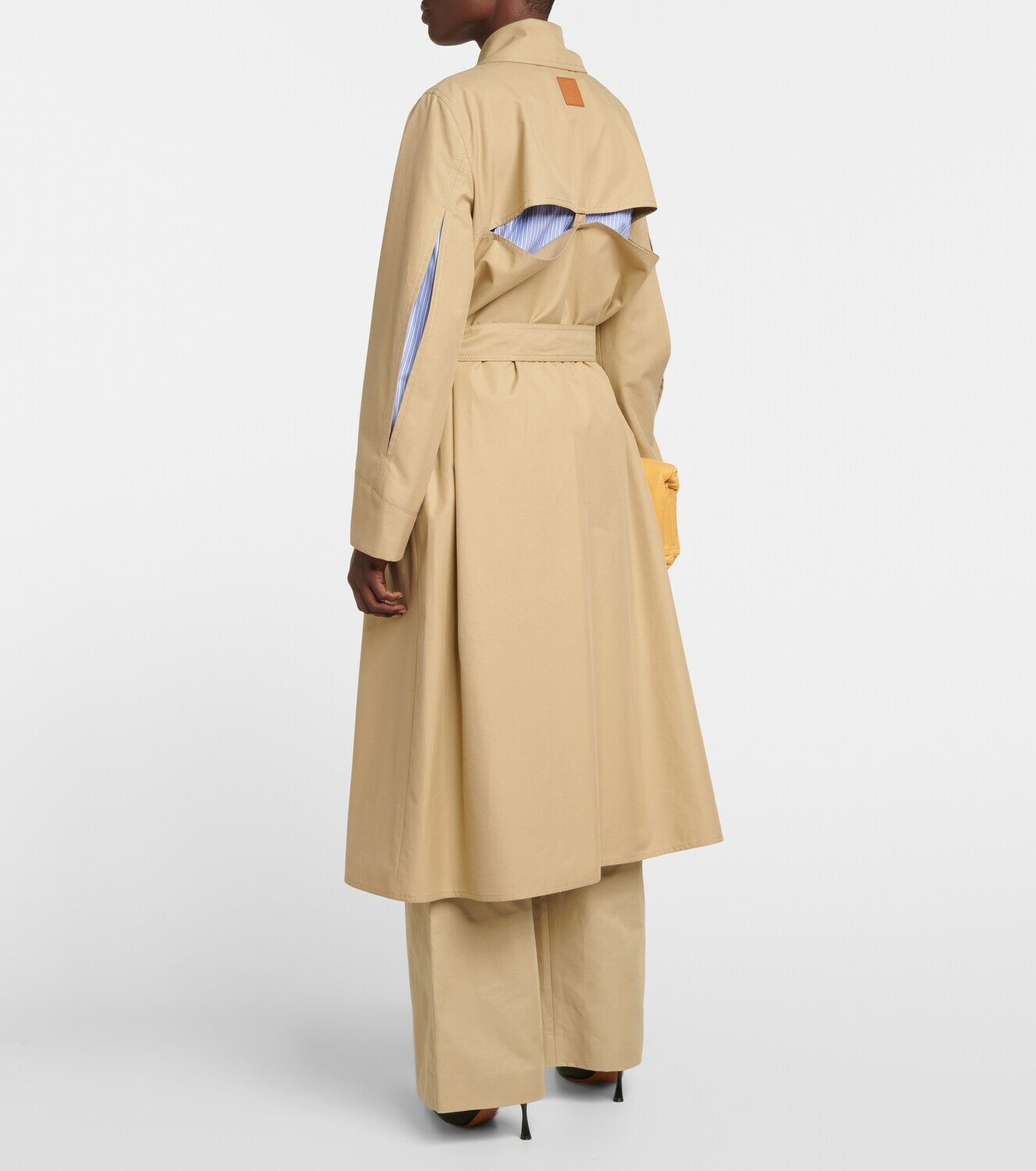 Loewe - Double-breasted cotton trench coat Loewe