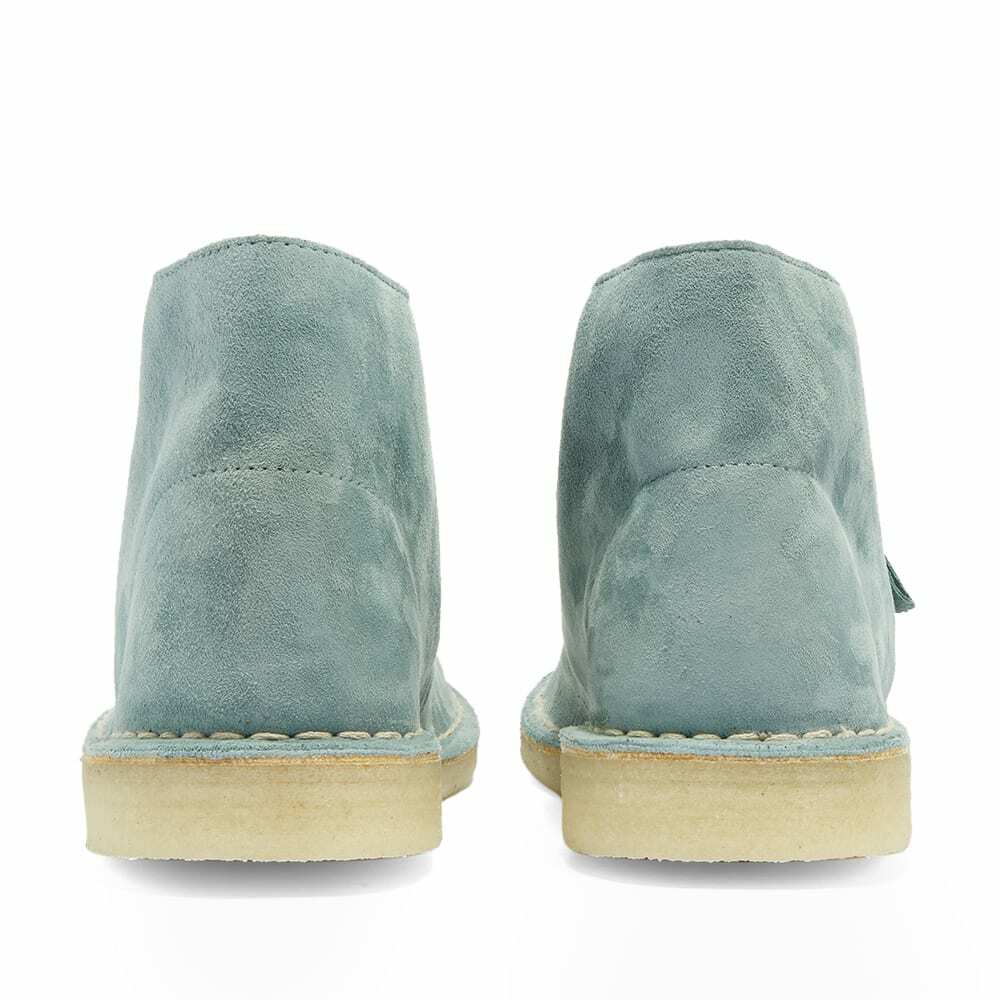 Clarks Originals Women's Desert Boot in Ocean Blue Suede Clarks Originals