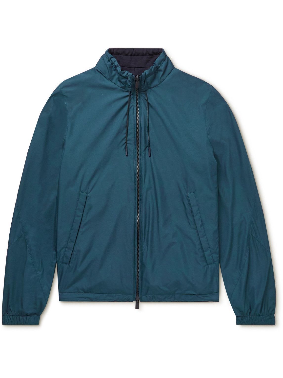 Ermenegildo Zegna - Zephyr Reversible Shell and Wool Blouson Jacket ...