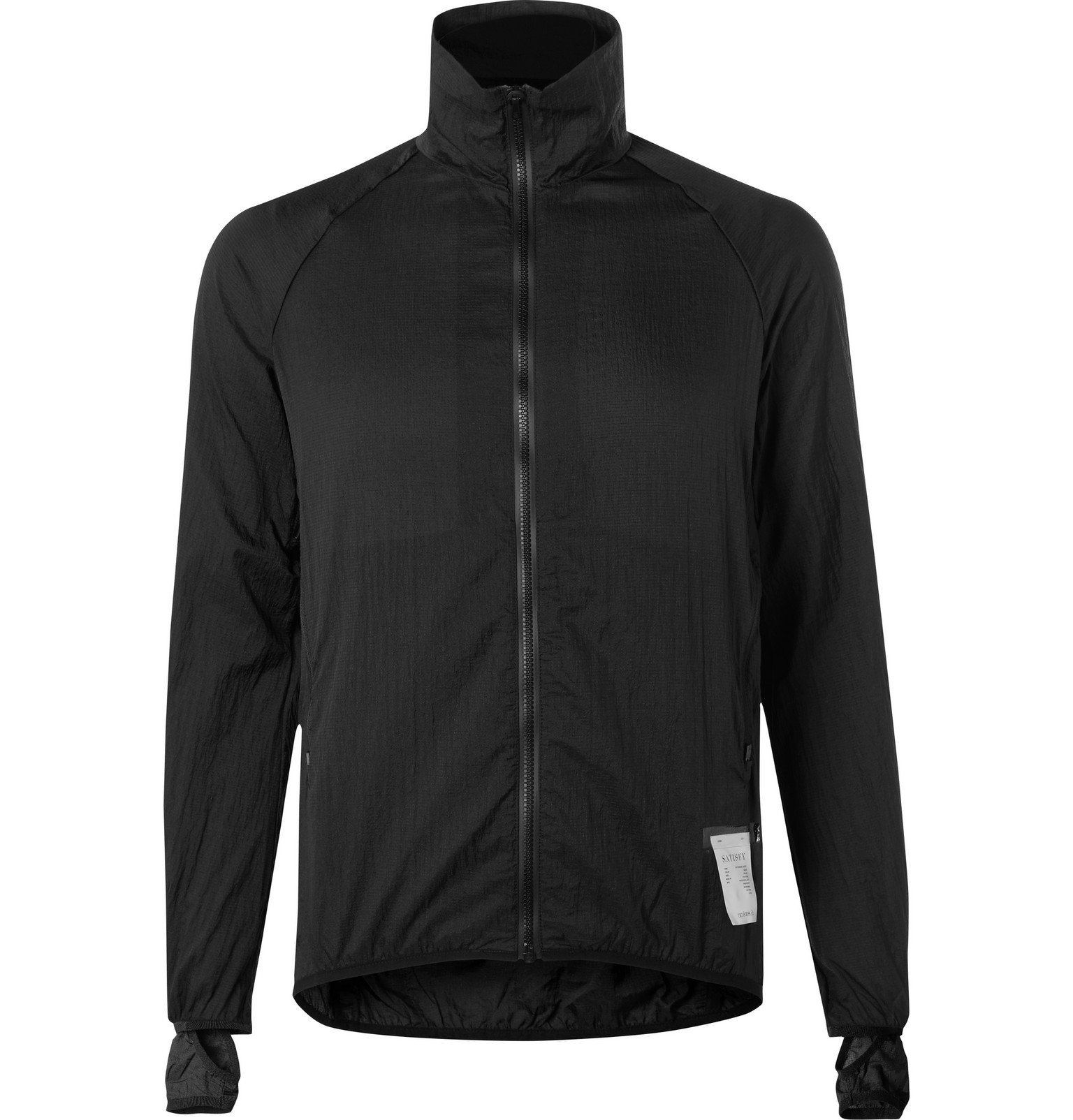 Satisfy - Ripstop Running Jacket - Black Satisfy