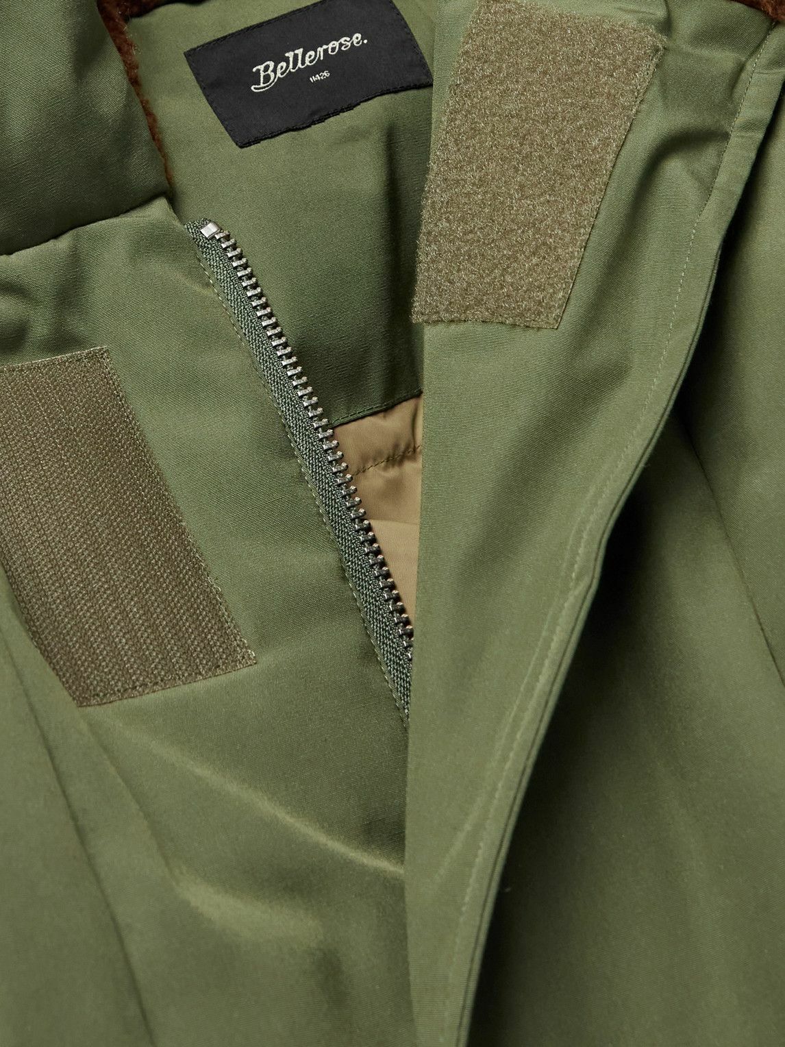 Bellerose - Hamlet Shell Hooded Parka - Green Bellerose