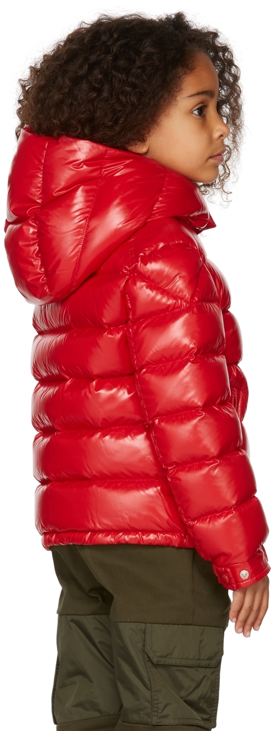 Moncler Enfant Kids Red Down New Maya Jacket Moncler Enfant