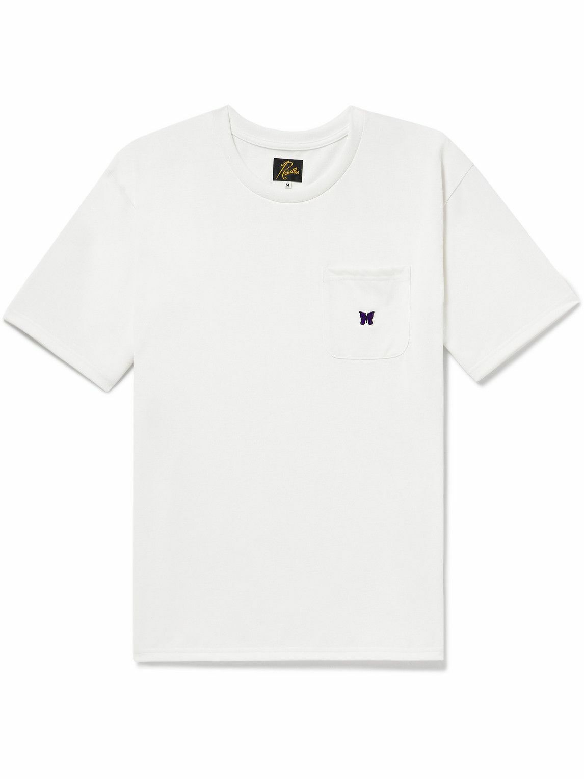 Needles - Jersey T-Shirt - White Needles