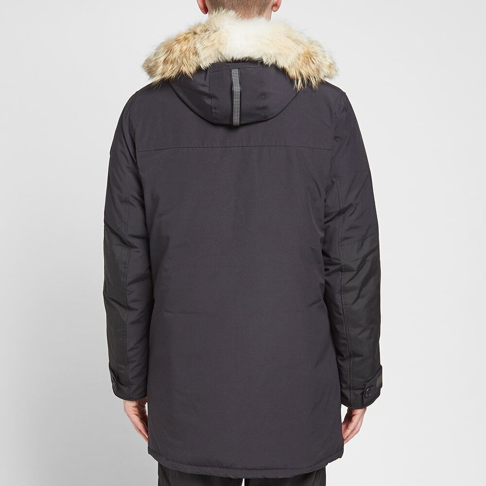 Canada Goose Men's Black Label Sherridon Parka Jacket in Navy Canada Goose