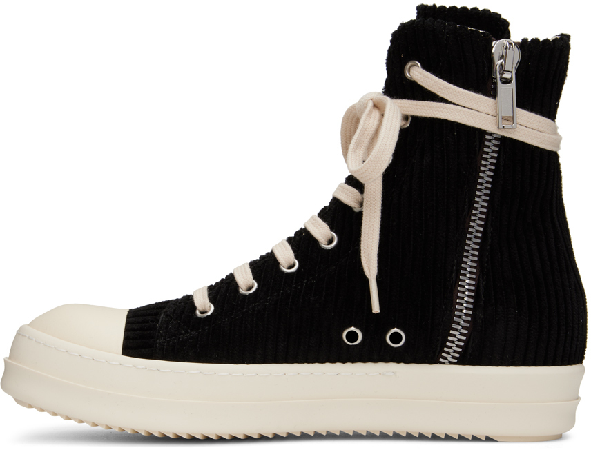 Rick Owens Drkshdw Black Ramones Sneakers Rick Owens Drkshdw
