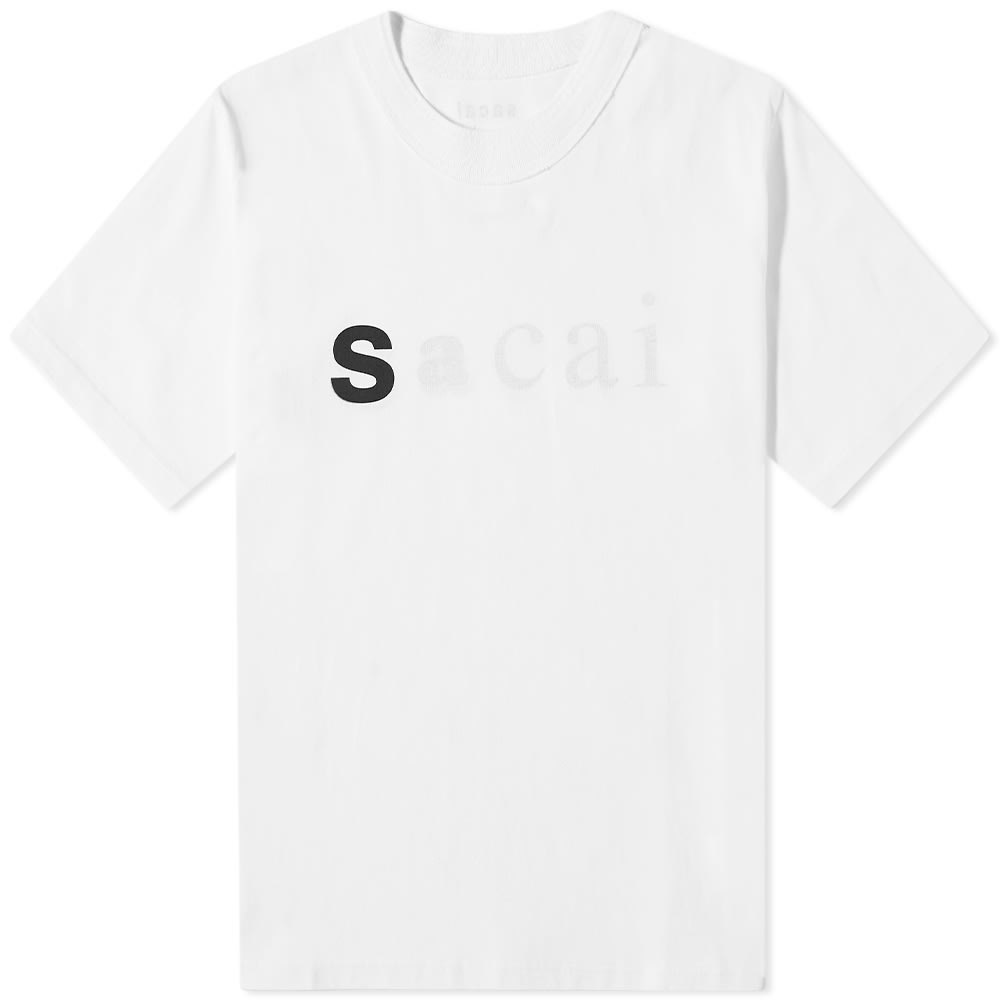 Sacai Reverse Logo Tee Sacai