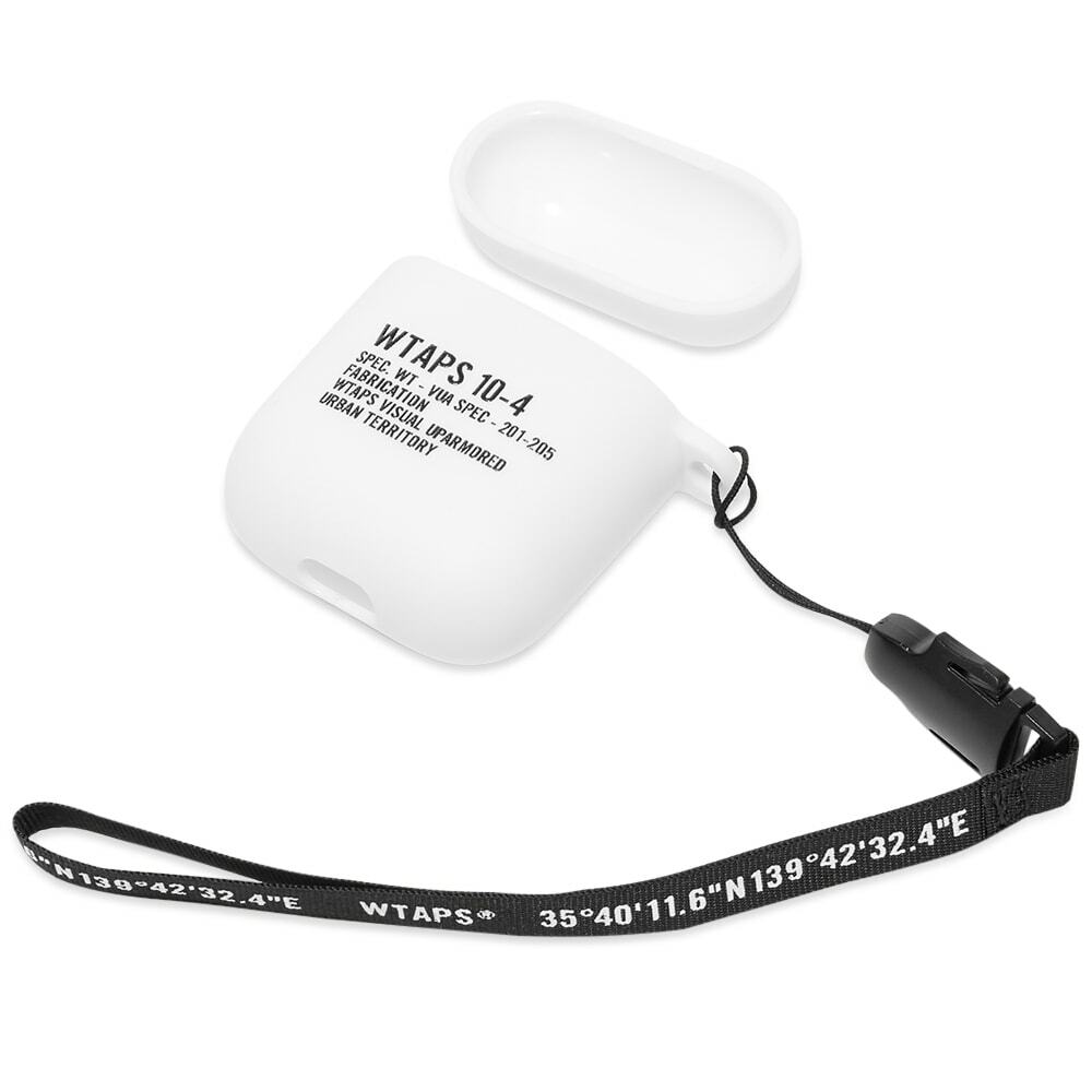 WTAPS Men's AirPod Case in White WTAPS