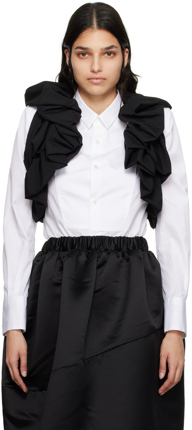 Comme des Garçons Black Ruffled Jacket Comme des Garcons