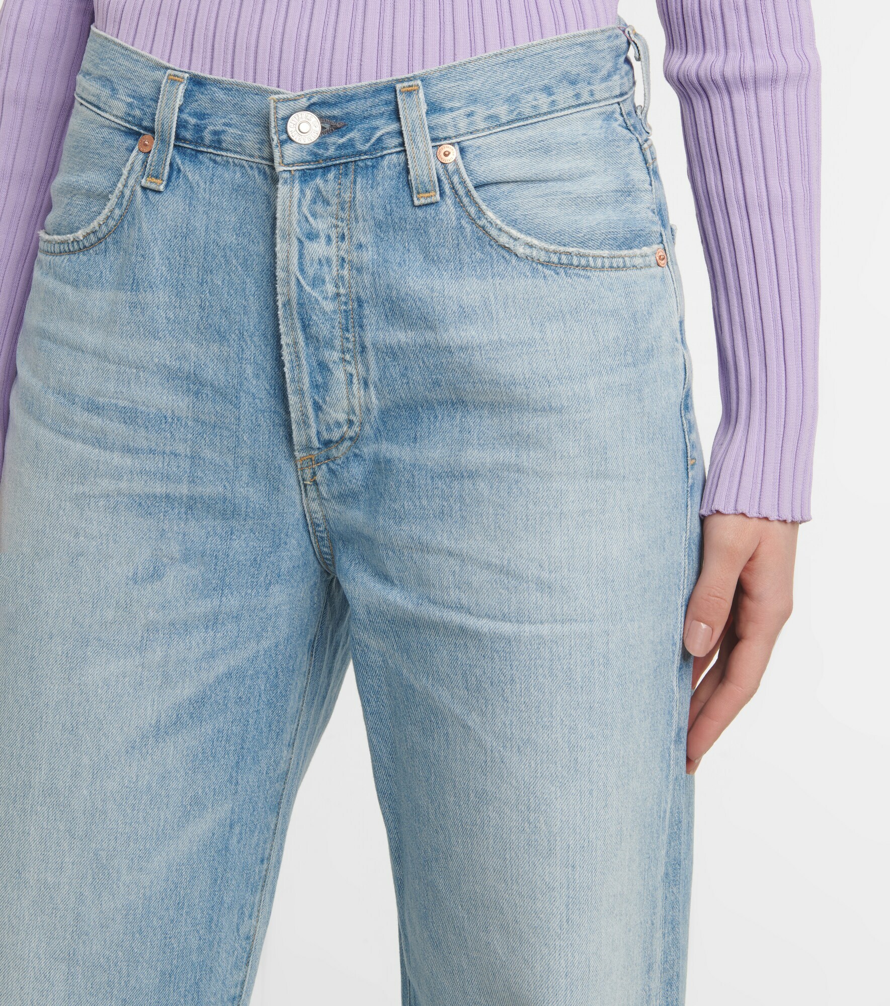 Citizens of Humanity - Annina high-rise wide-leg jeans Citizens of Humanity