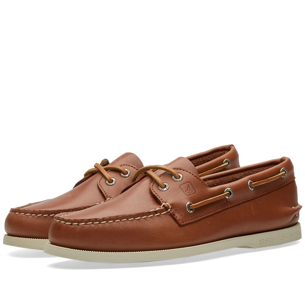 Sperry Men's Topsider Authentic Original 2-Eye in Tan Sperry Topsider