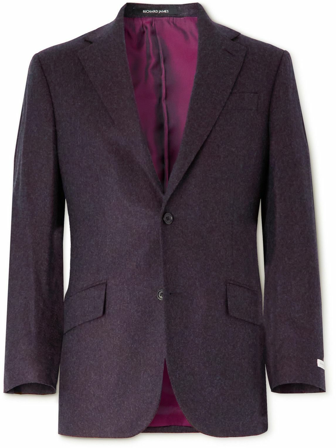 Richard James - Royal Wool-Flannel Suit Jacket - Purple Richard James