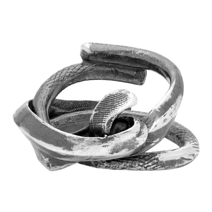 Chin Teo Silver Poesy Ring Chin Teo