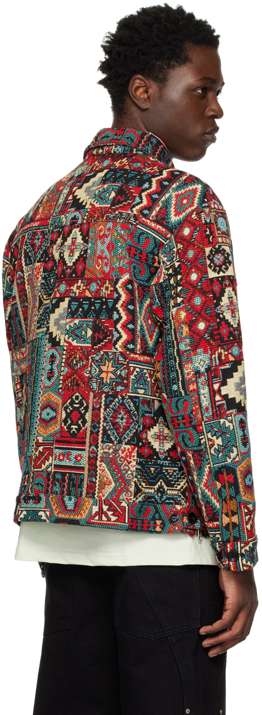 Andersson Bell Red Jacquard Jacket Andersson Bell