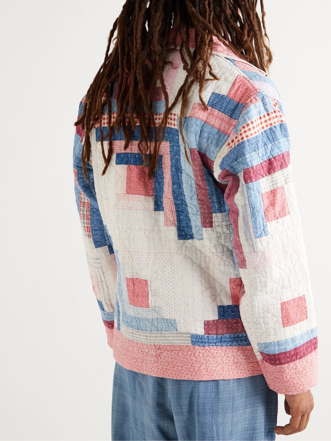 BODE - Ooak Patchwork Woven Jacket - Multi Bode