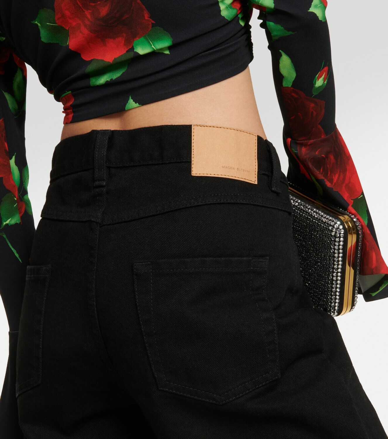 Magda Butrym - Low-rise flared jeans Magda Butrym