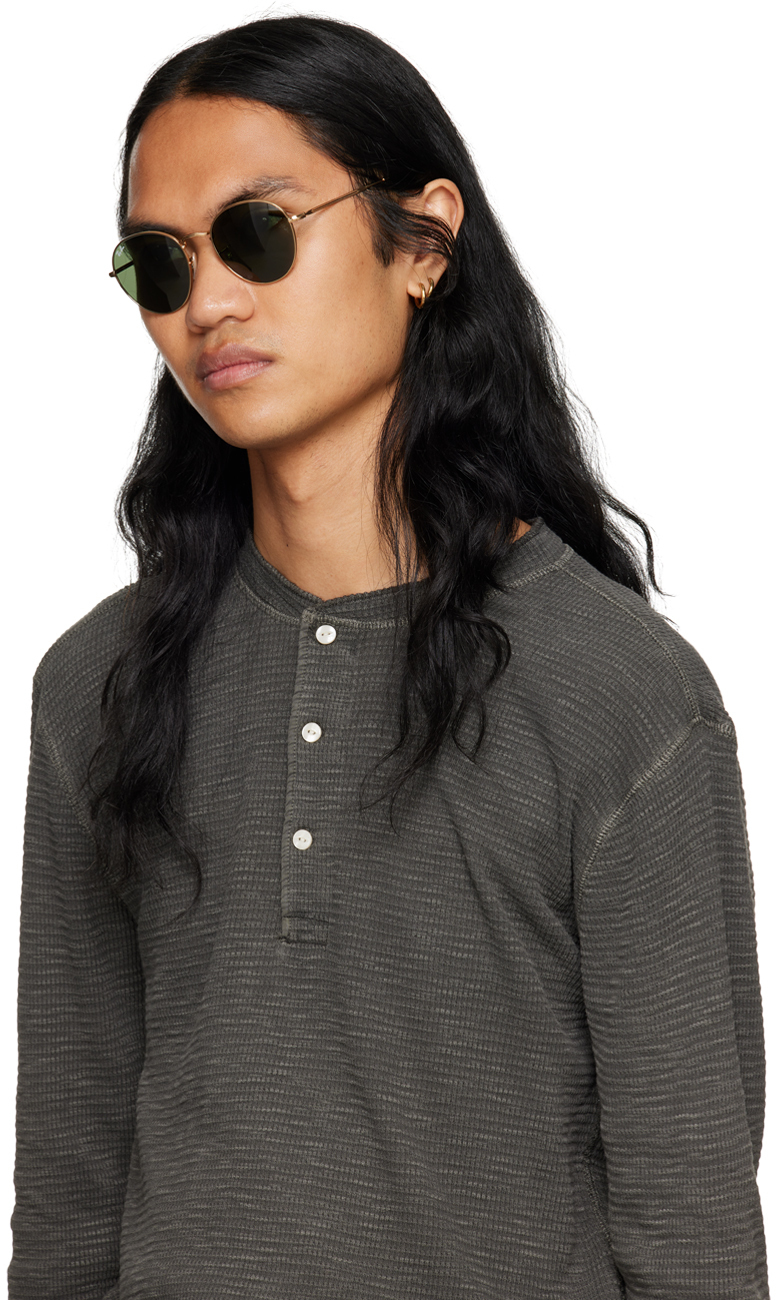 Ray-Ban Gold David Sunglasses Ray Ban