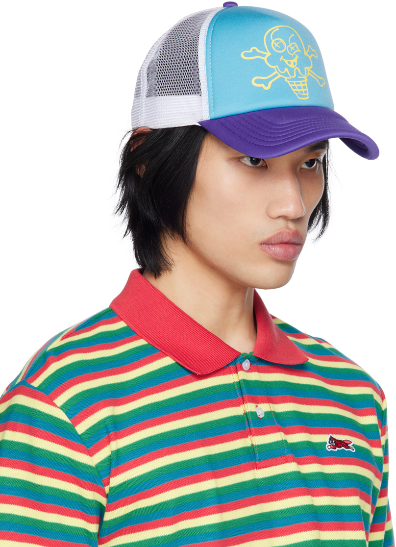 ICECREAM Blue Bones & Cones Trucker Cap ICECREAM