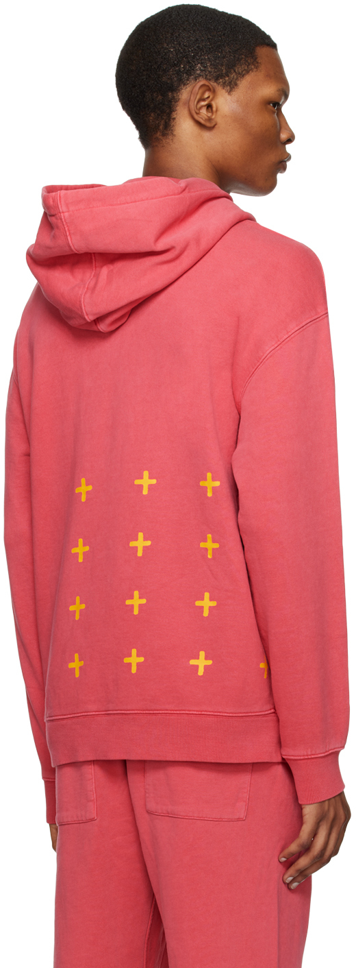 Ksubi Red Pixel Sign Hoodie Ksubi