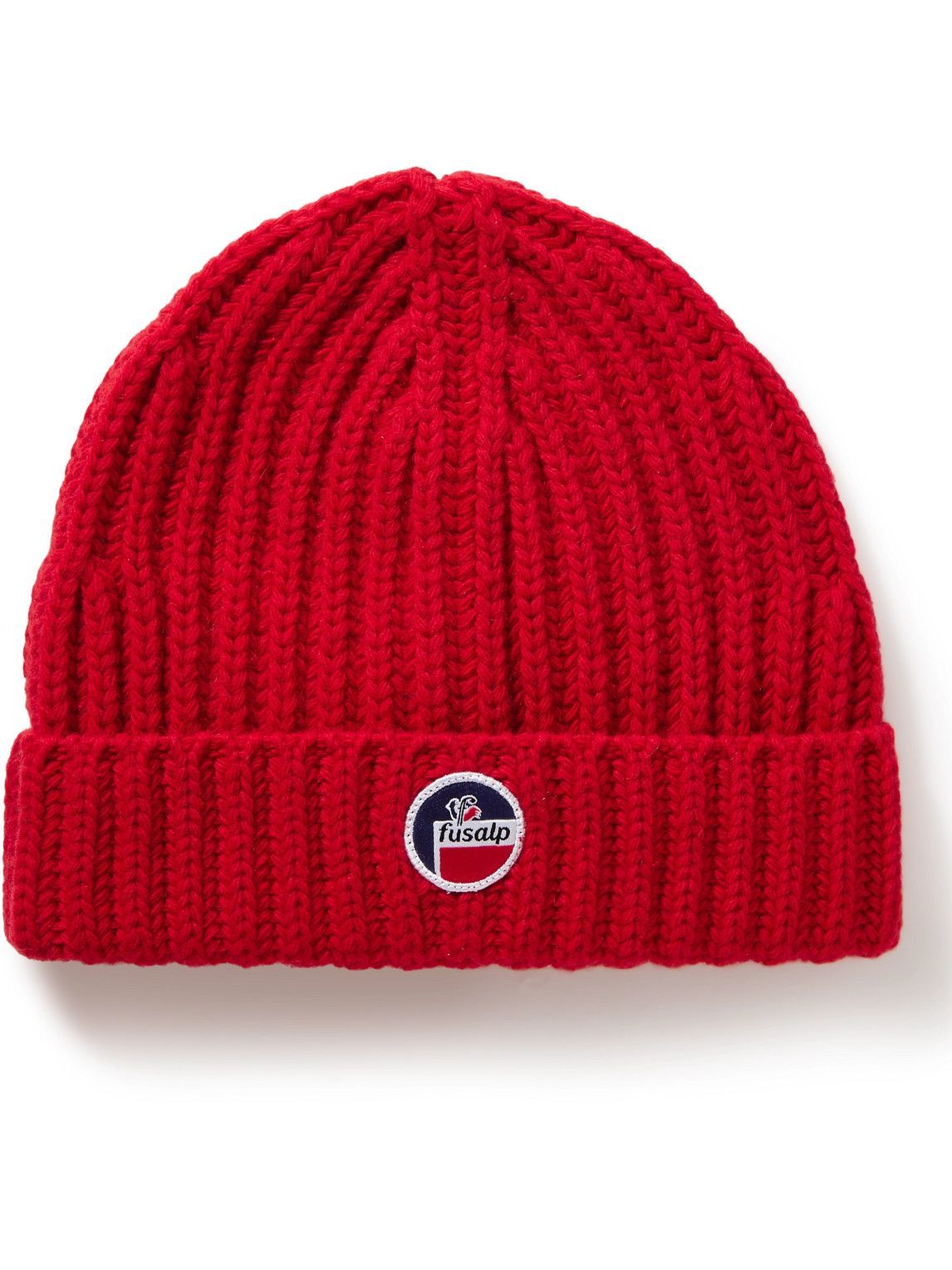 Fusalp - Griaz Logo-Appliquéd Ribbed Wool and Cashmere-Blend Beanie Fusalp