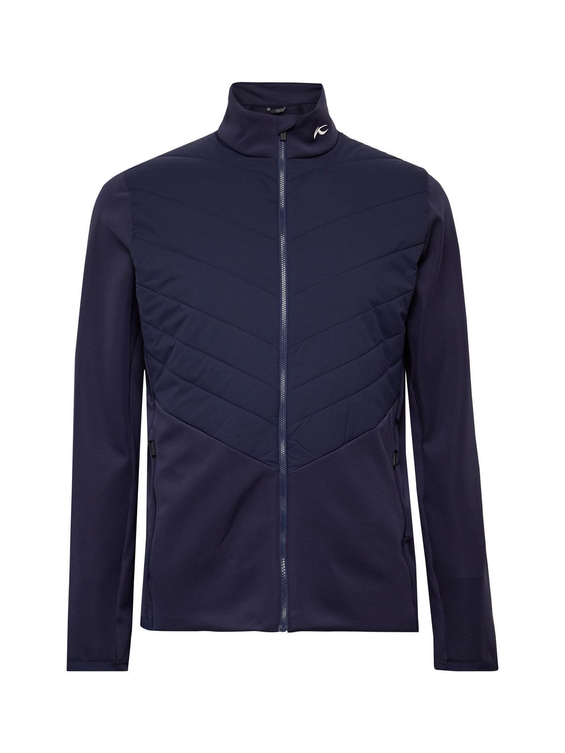 Kjus Golf - Retention 2.0 Quilted Shell and Stretch-Jersey Golf Jacket ...