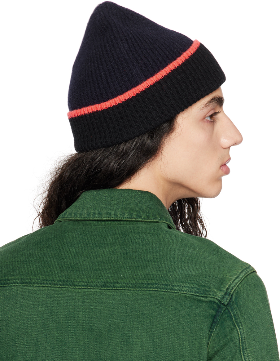 Paul Smith Multicolor Half & Half Beanie Paul Smith