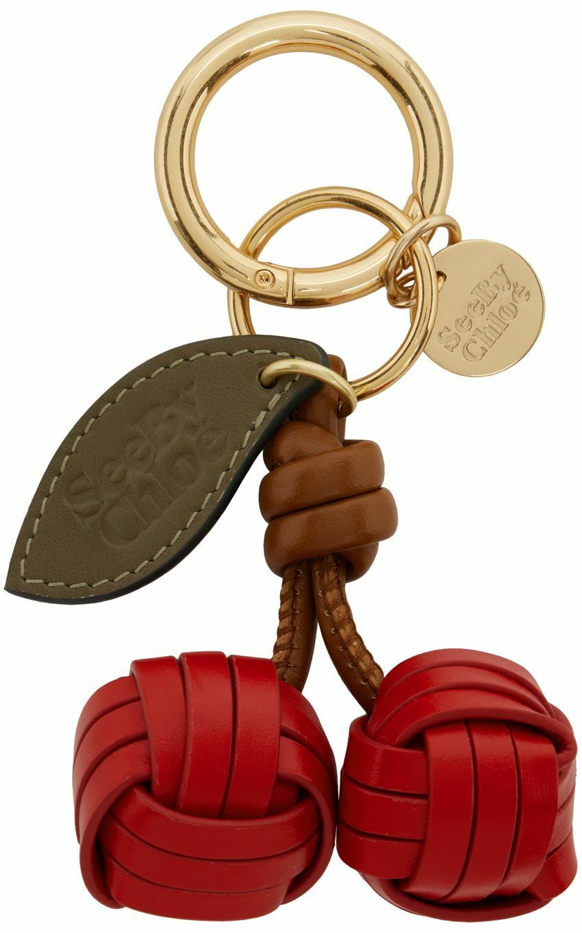 See by Chloé Red My SBC Cherry Keychain See by Chloe