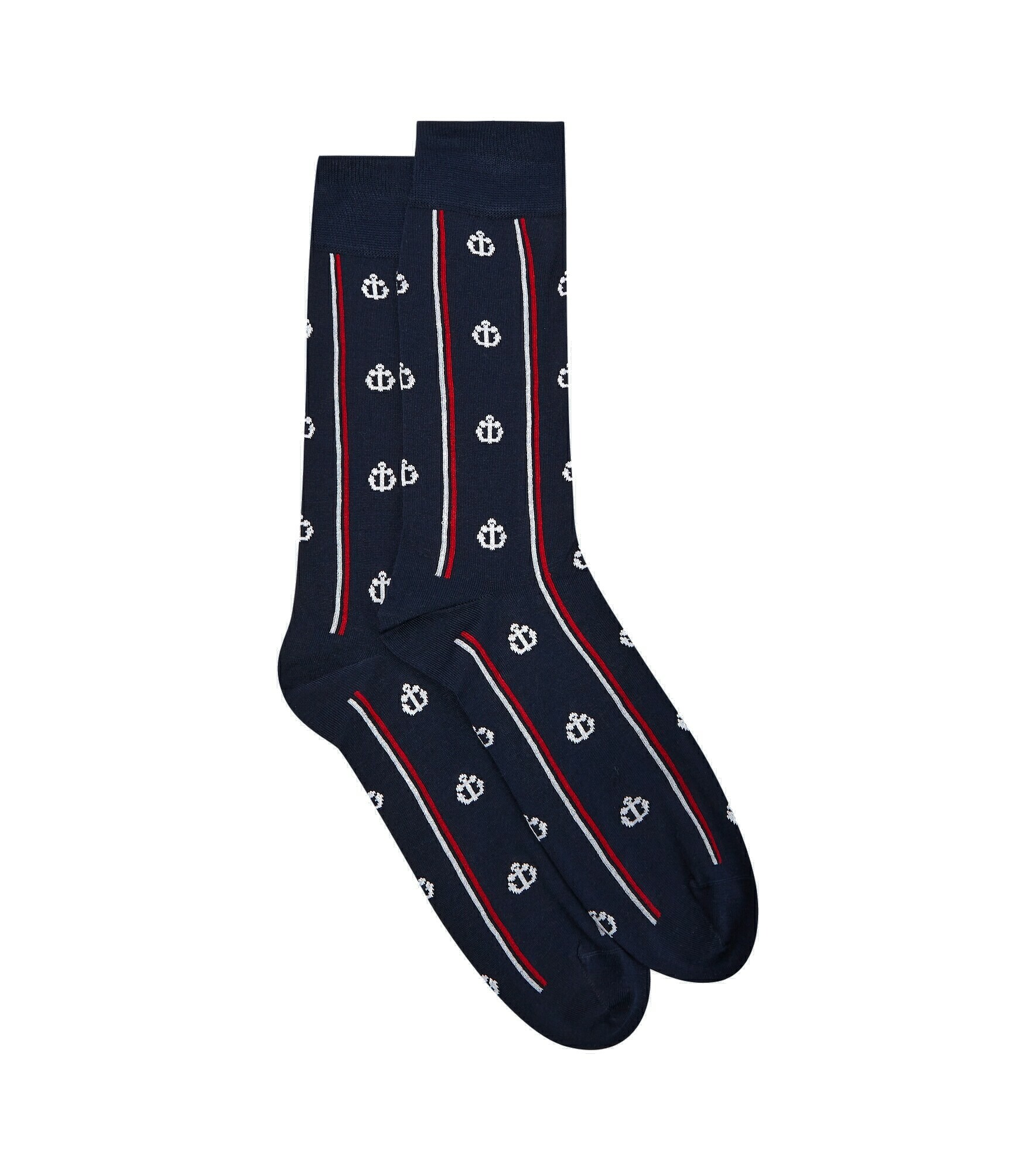 Thom Browne - RWB Stripes cotton-blend socks Thom Browne